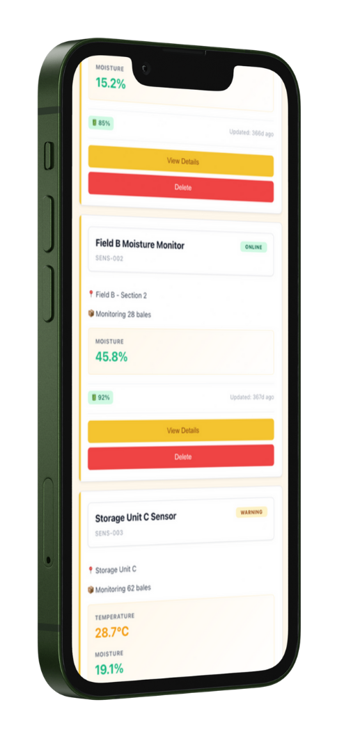 HayGuard | Smart Farm & Hay Monitoring | Beat Food Waste with AI
